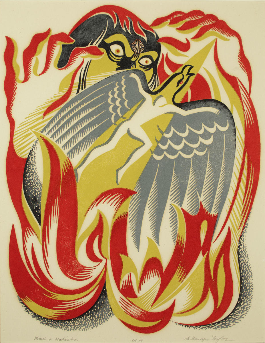 Maui and Mahuika - Te Whare o Rehua Sarjeant Gallery